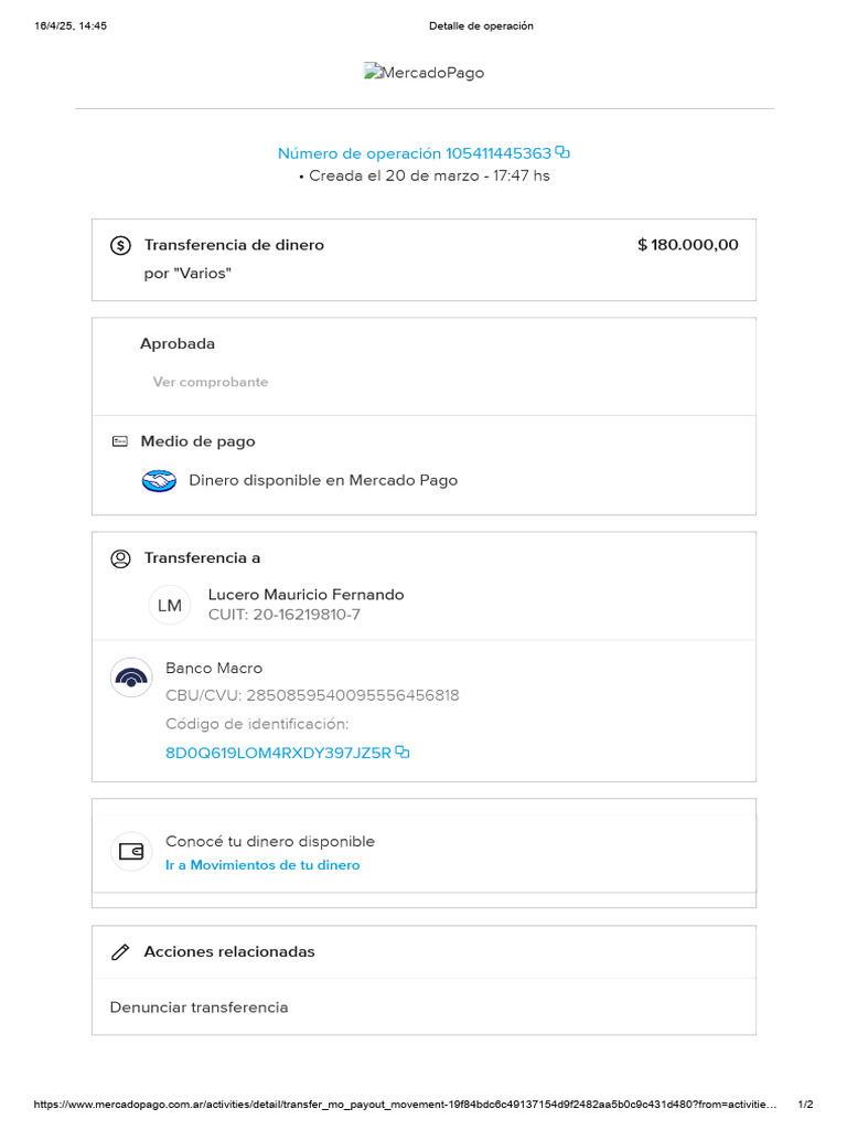 Detalle de operación_20250320_bco_macro (1) | PDF