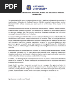 Data Privacy Consent Form | PDF