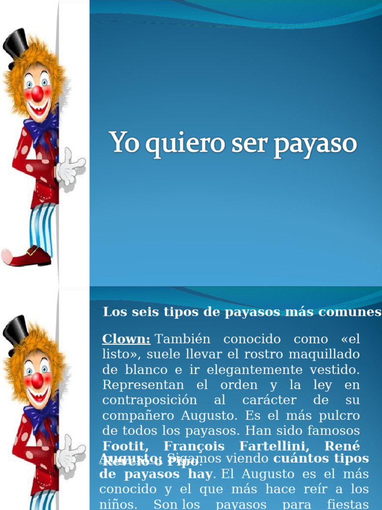 Taller de Payasos | PDF | Payaso