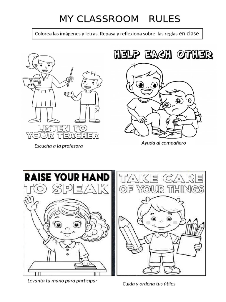 CLASSROOM RULES (1) | PDF