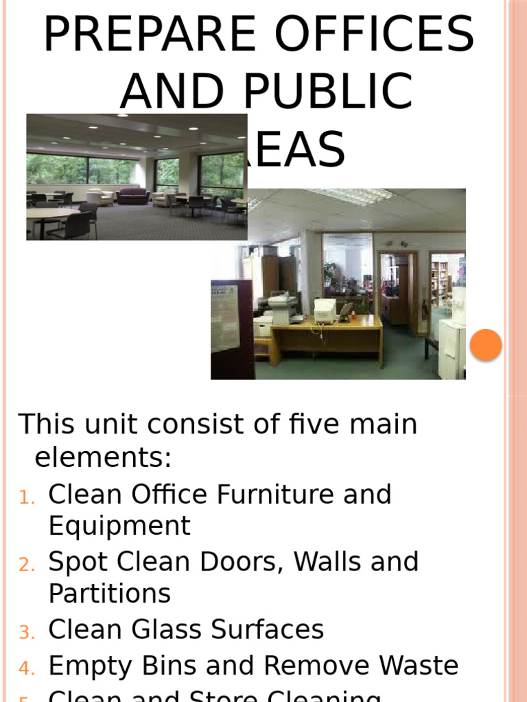 Office Cleaning Procedures Guide | PDF | Waste | Vacuum Cleaner