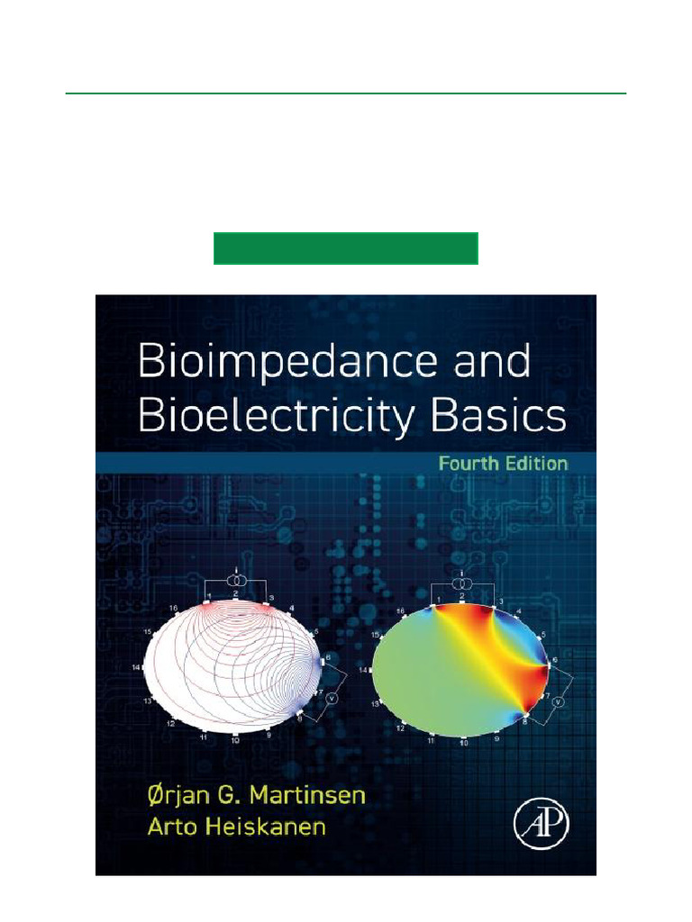 Top Ranking Bioimpedance and Bioelectricity Basics 4th Edition High-Quality Download | PDF