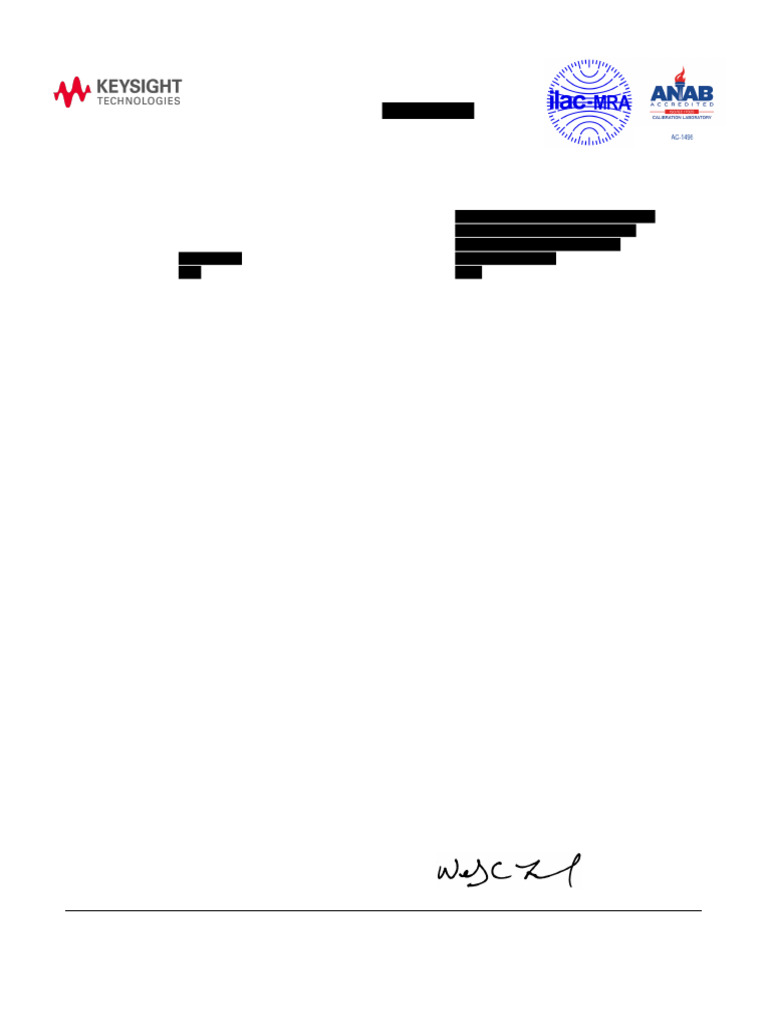 CERTIFICADO Standards Laboratory Calibration | PDF | Calibration | Quantity