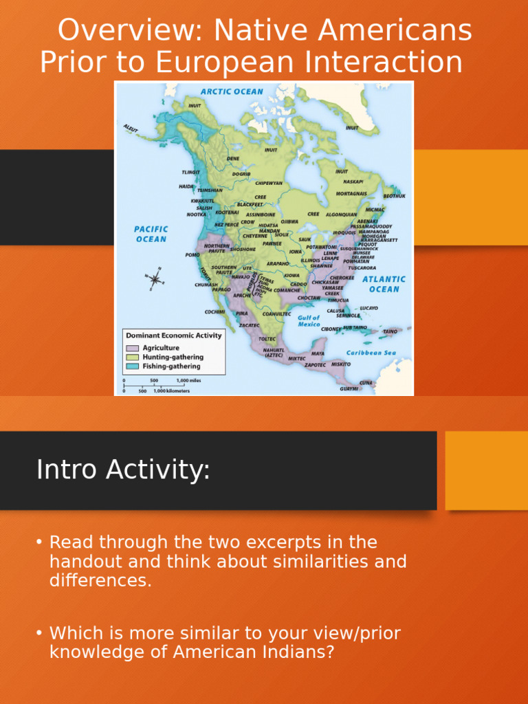 Native Americans Prior To European Interaction-1 | PDF