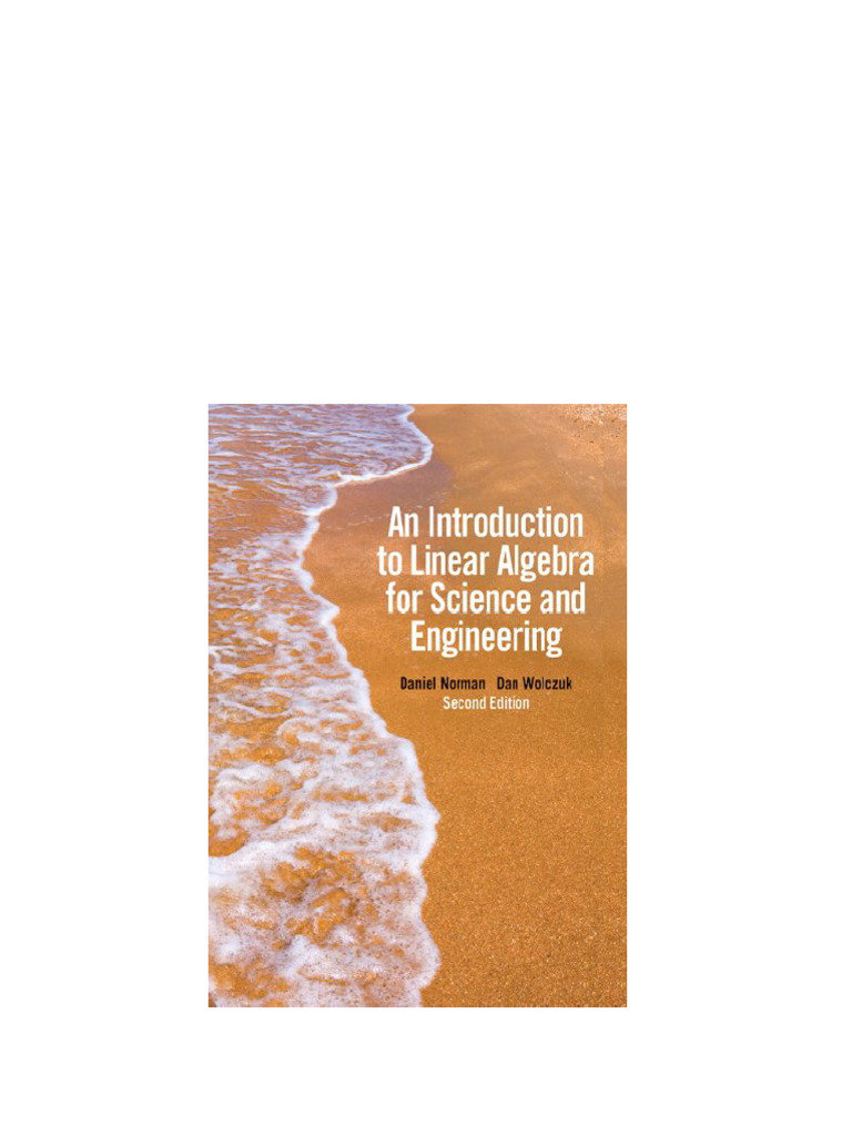 Introduction to Linear Algebra for Science and Engineering 2nd Edition (Student Edition) Edition ...