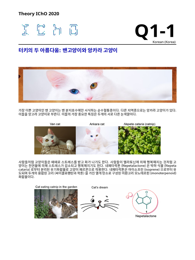 IChO-2020 Exam-Theory Q1 9 | PDF