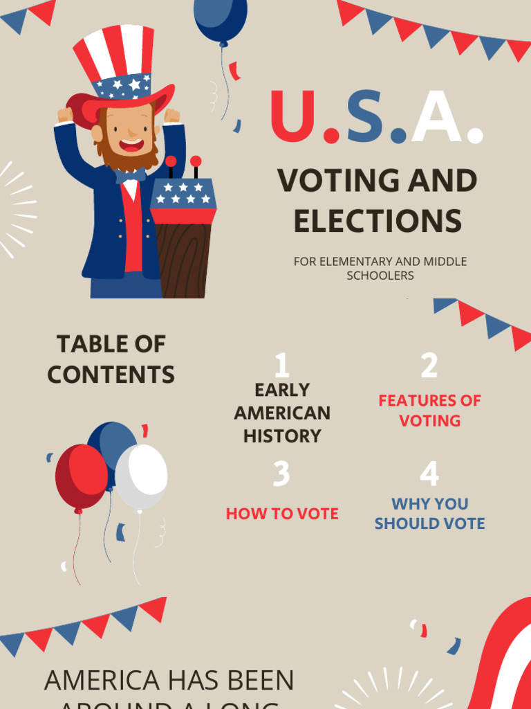 Usa Voting and Election History-Behera | PDF
