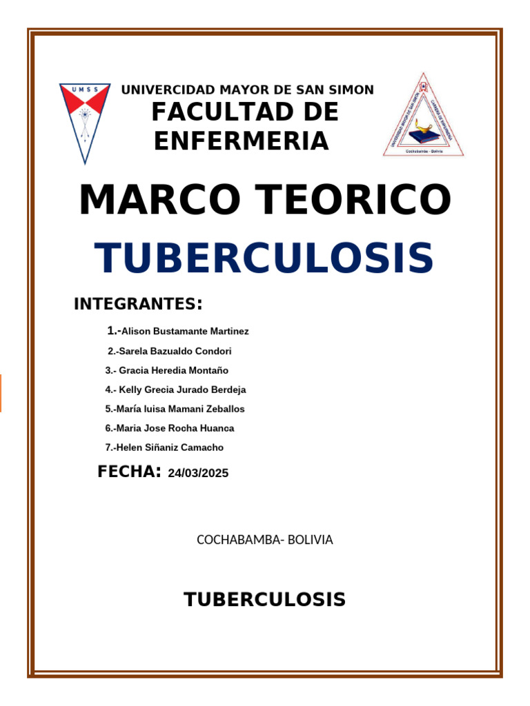 Tuberculosis.inf 1 | PDF | Tuberculosis | Alimentos
