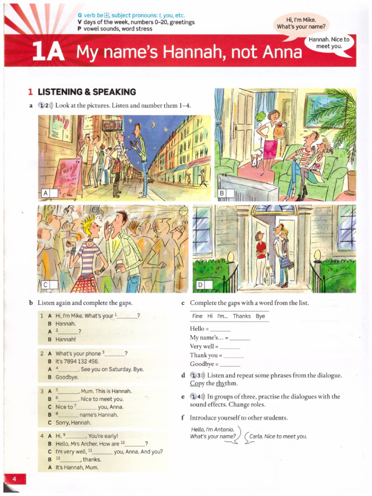 English File 3rd Edition Elementary Student's Book Part 1 | PDF