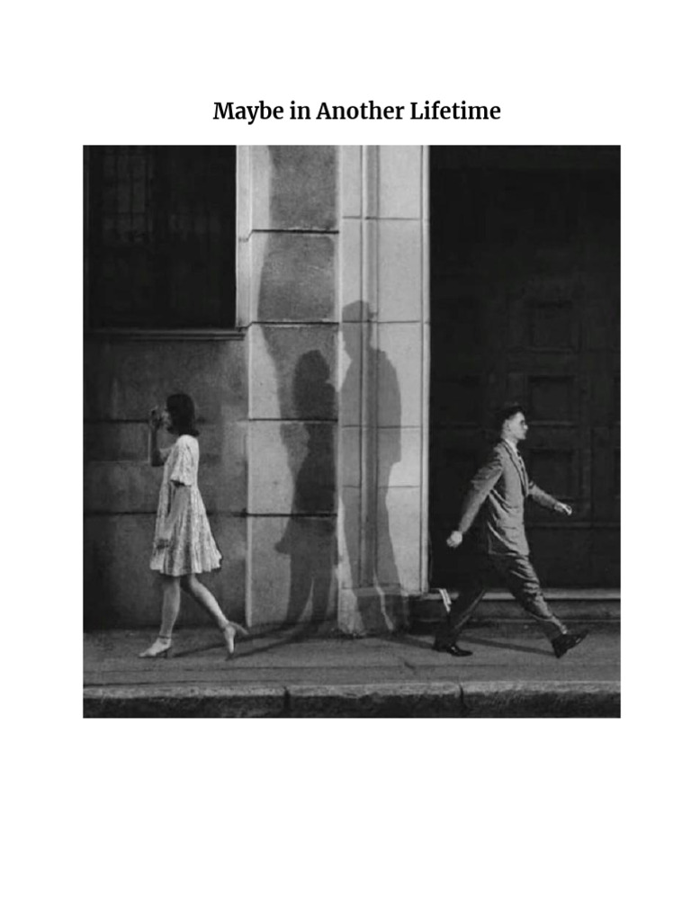 Maybe in Another Lifetime | PDF