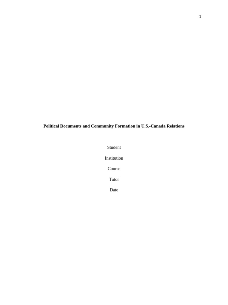 Essay DM | PDF | Tariff | The United States
