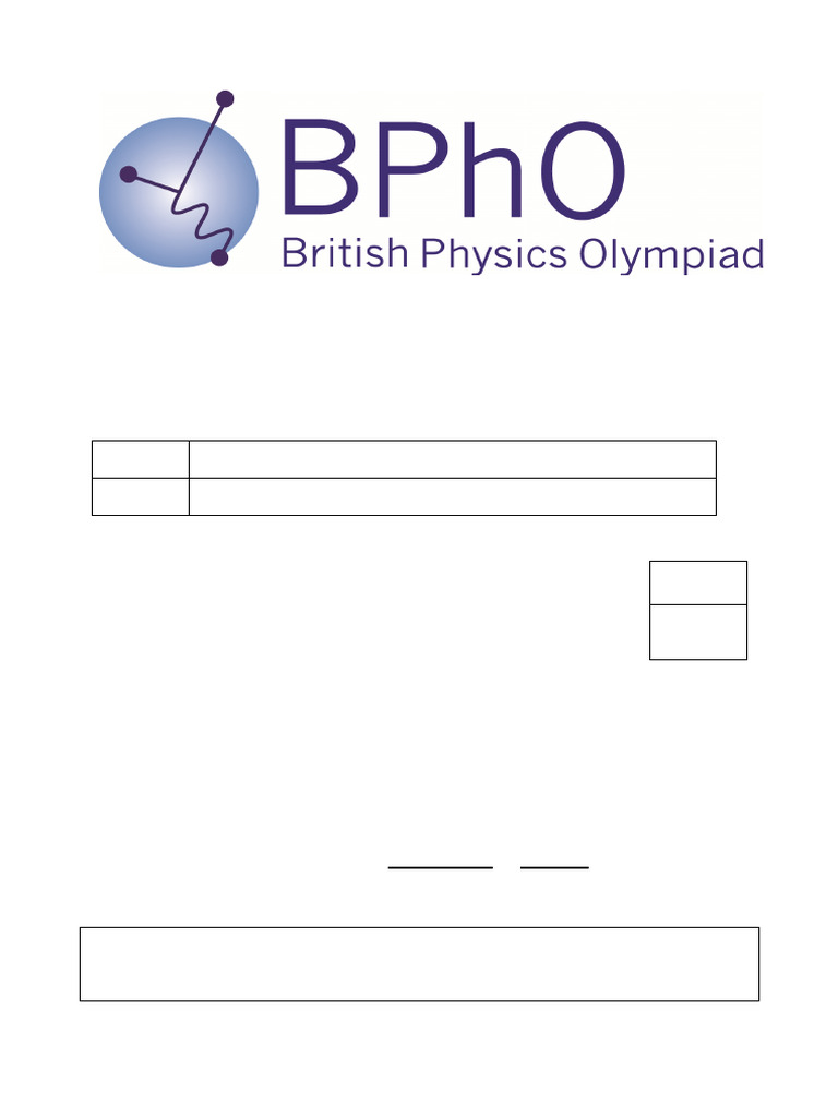 BPhO - AS - 2015 - QP 2 | PDF | Kinetic Energy | Mass