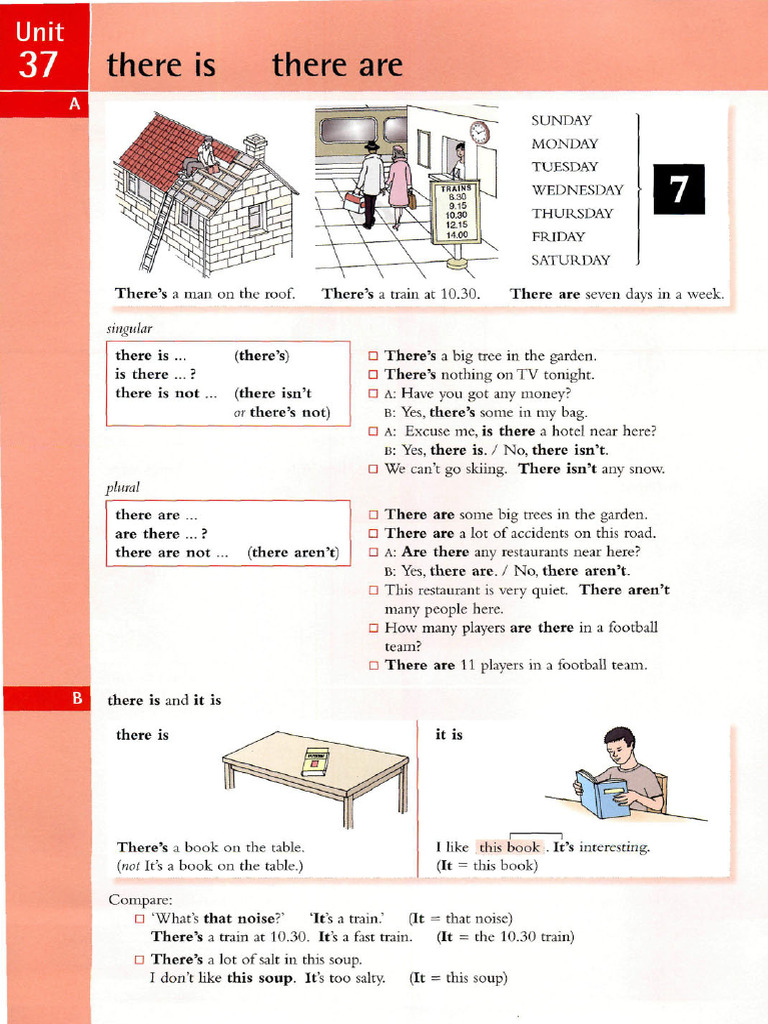 There Is - There Are (Grammar in Use) | PDF