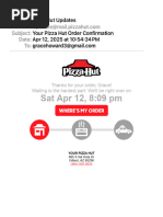 Chipotle Online Order Receipt Guide | PDF | Cooking, Food & Wine