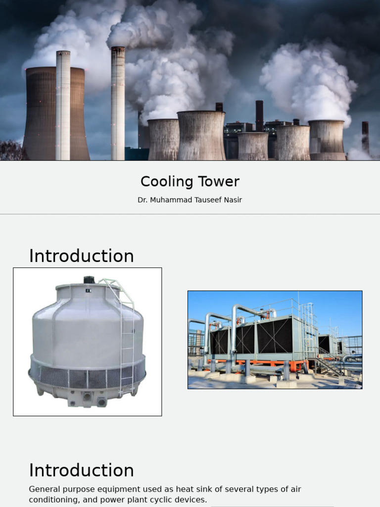 Cooling Tower | PDF