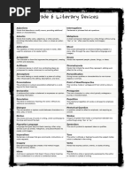 Aesthetic Features & Stylistic Devices | PDF