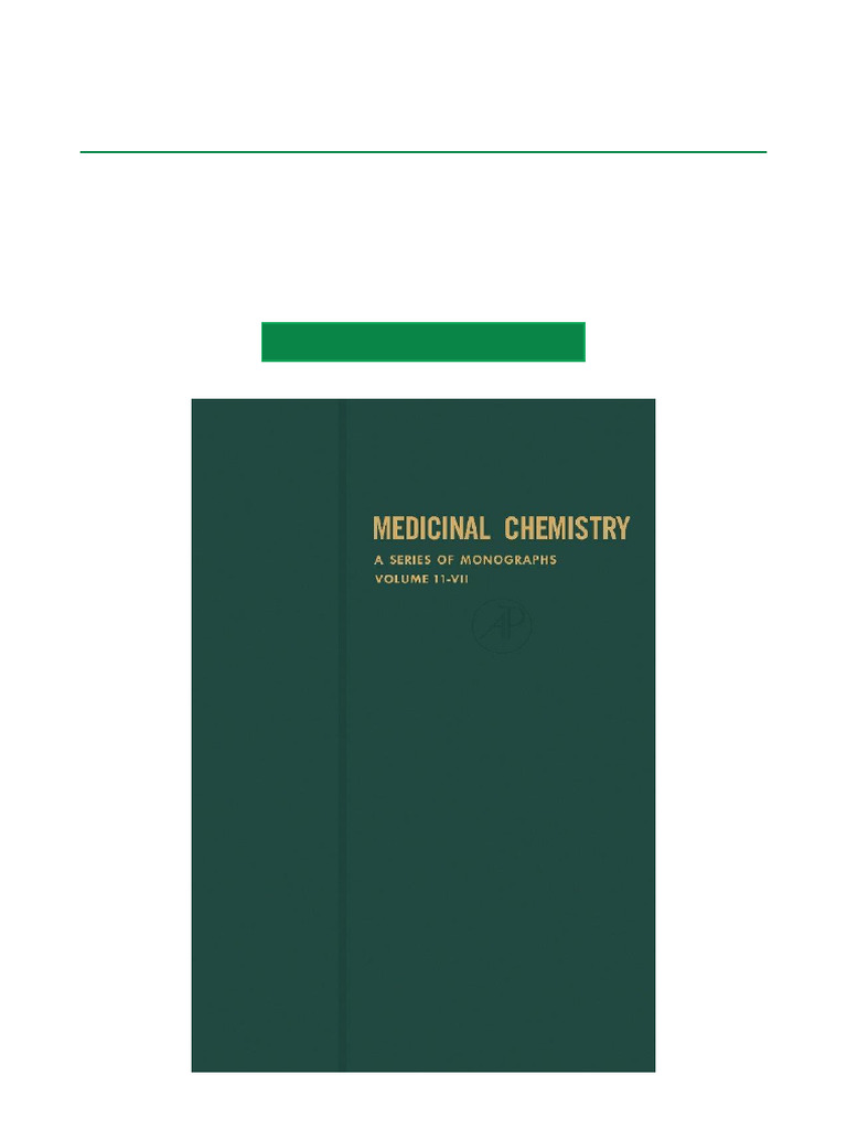 Drug Design and Medicinal Chemistry Vol. 7 | PDF