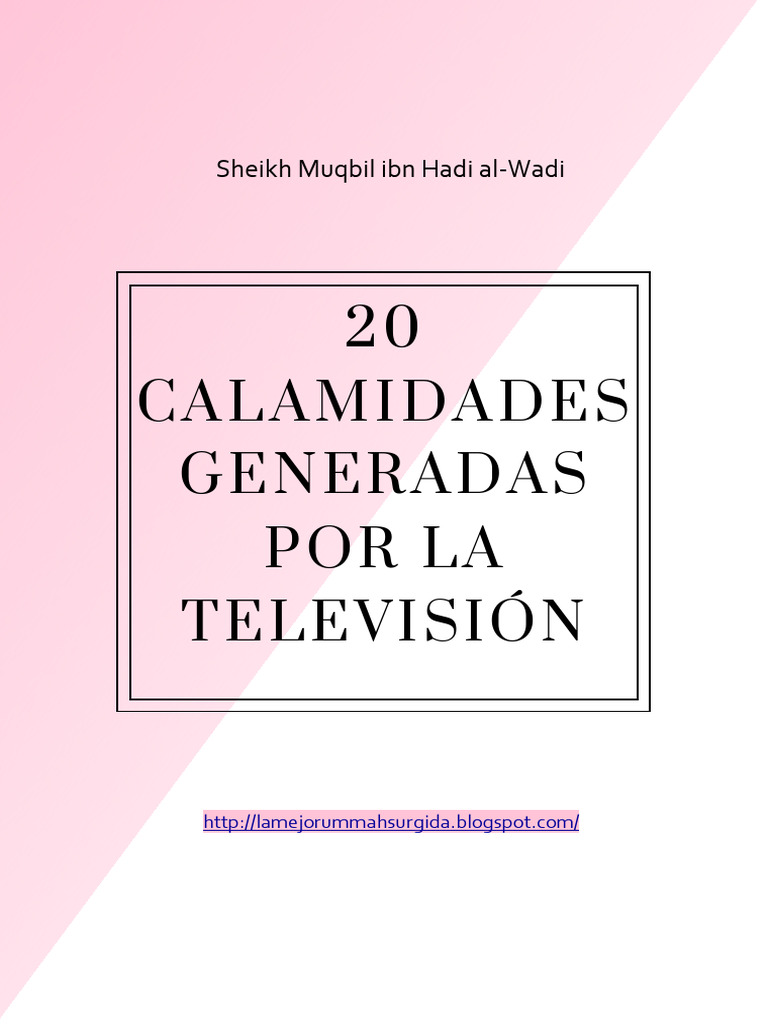 20 Calamidades Sheikh Muqbil | PDF