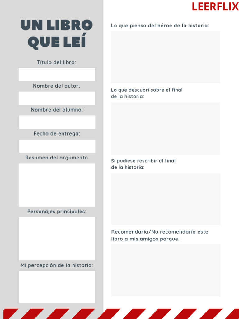 Un Libro Que Lei Leerflix | PDF