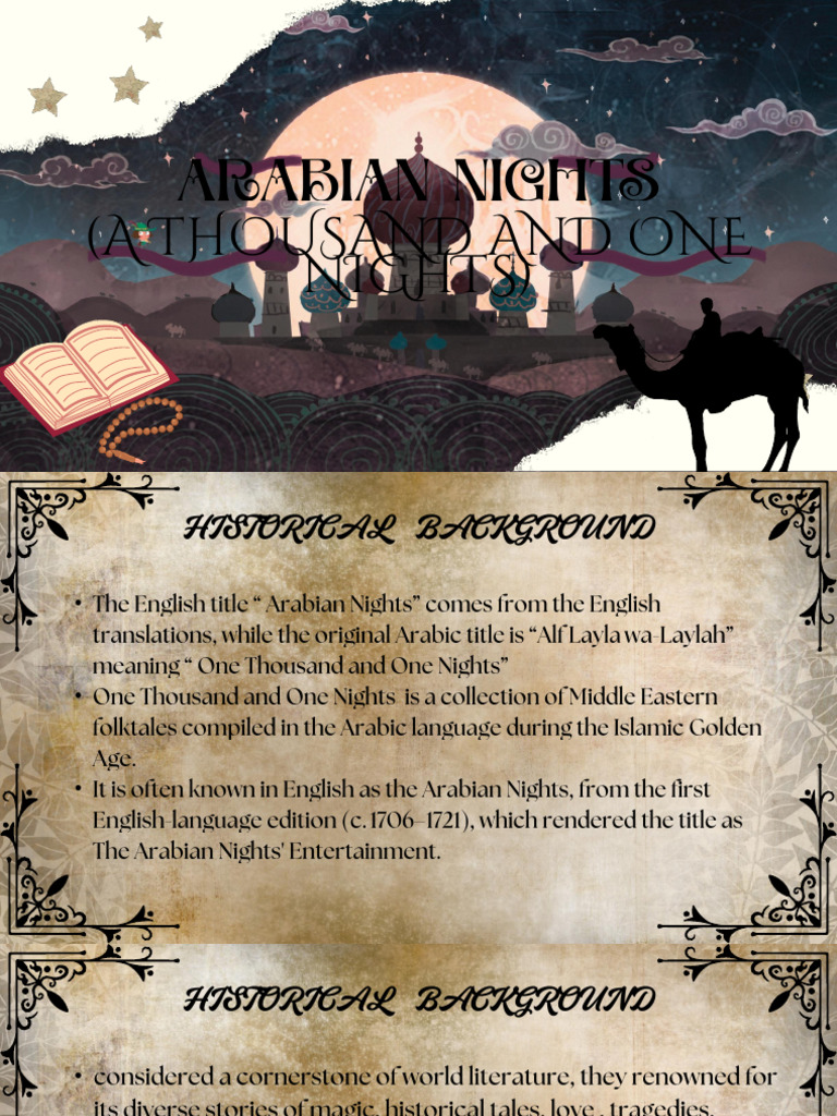 Arabian Nights Report | PDF