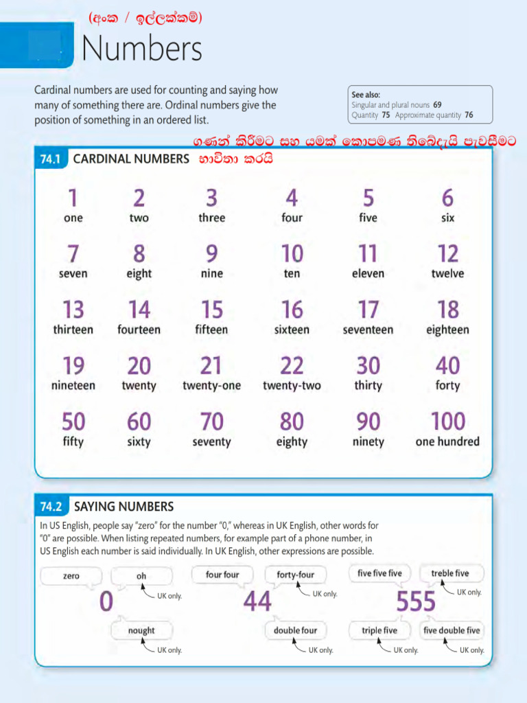 06 Numbers | PDF