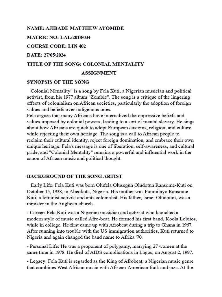 Ajibade Matthew | PDF