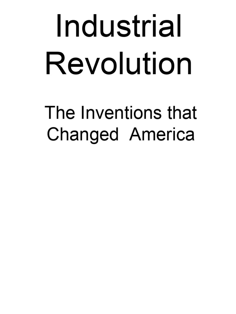 Station Cards-Industrial Revolution Inventions | PDF | Telegraphy | Cotton