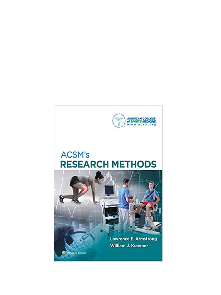(Ebook PDF) Acsm'S Research Methods First Edition Download | PDF | Science