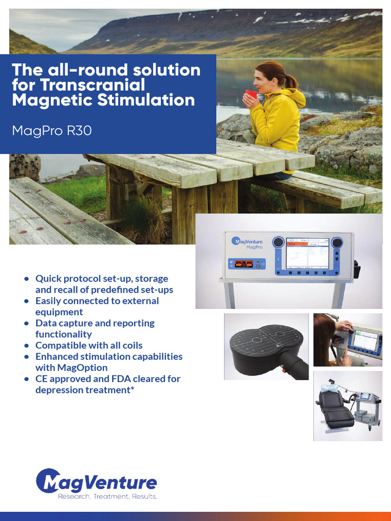 Magventure R30 TMS Brochure | PDF | Diseases And Disorders | Medicine