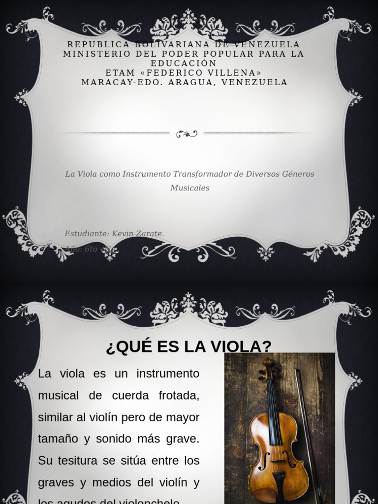 Muestra Musical de Kevin | PDF | Viola | Violín