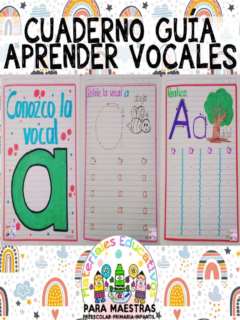 Material Completo para Aprender Vocales Por Materiales Educativos ...