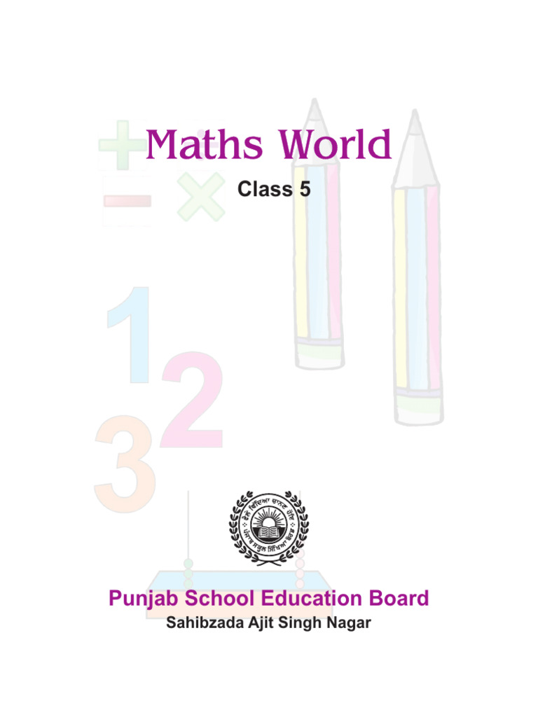 Math World 5 | PDF | Punjab