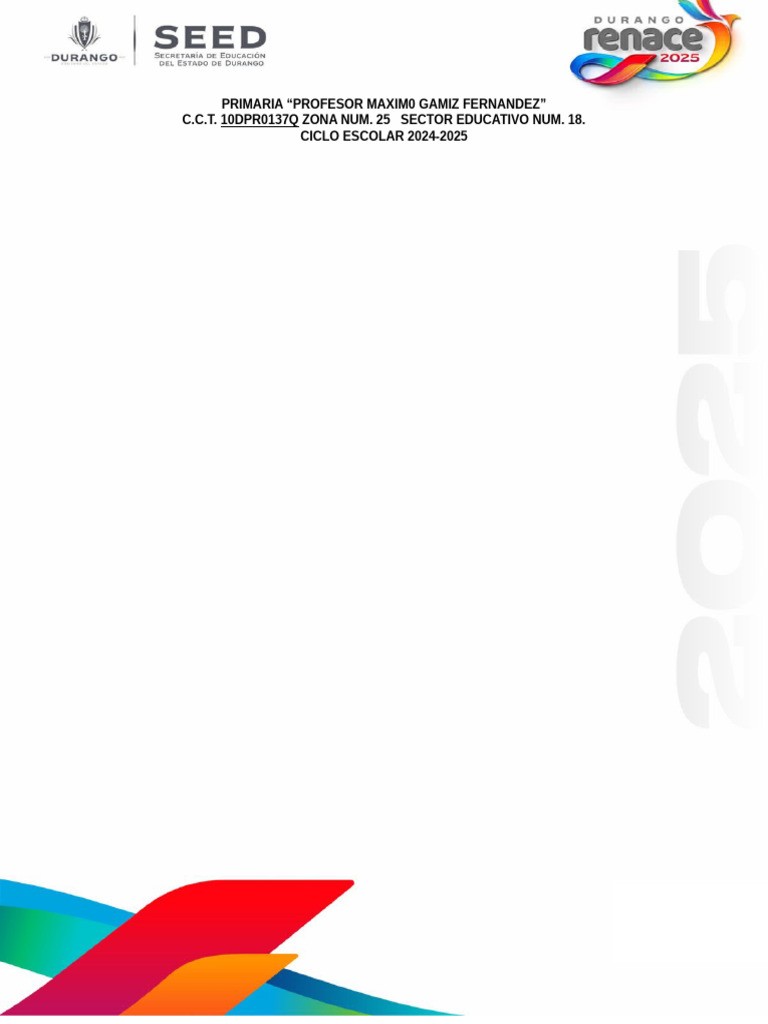 Membretada Oficial SEED 2025 | PDF