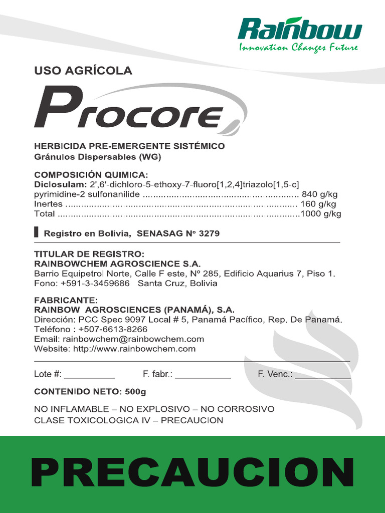 Diclosulam 84% WG | PDF