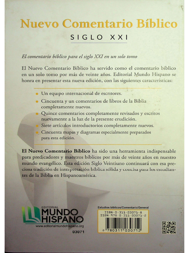 Comentario Mundo Hispano (Extracto) | PDF