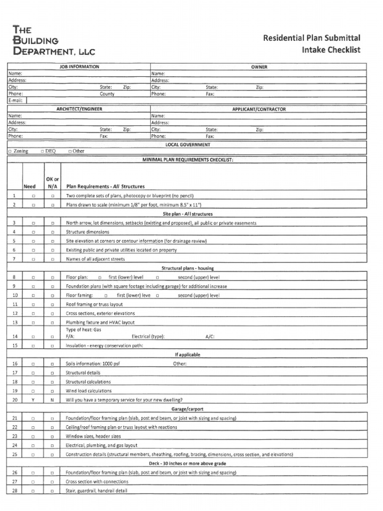 residential_plan_submittal_intake_checklist | PDF