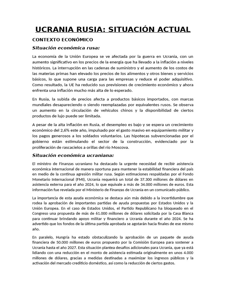 Ucrania Rusia | PDF | OTAN | Ucrania