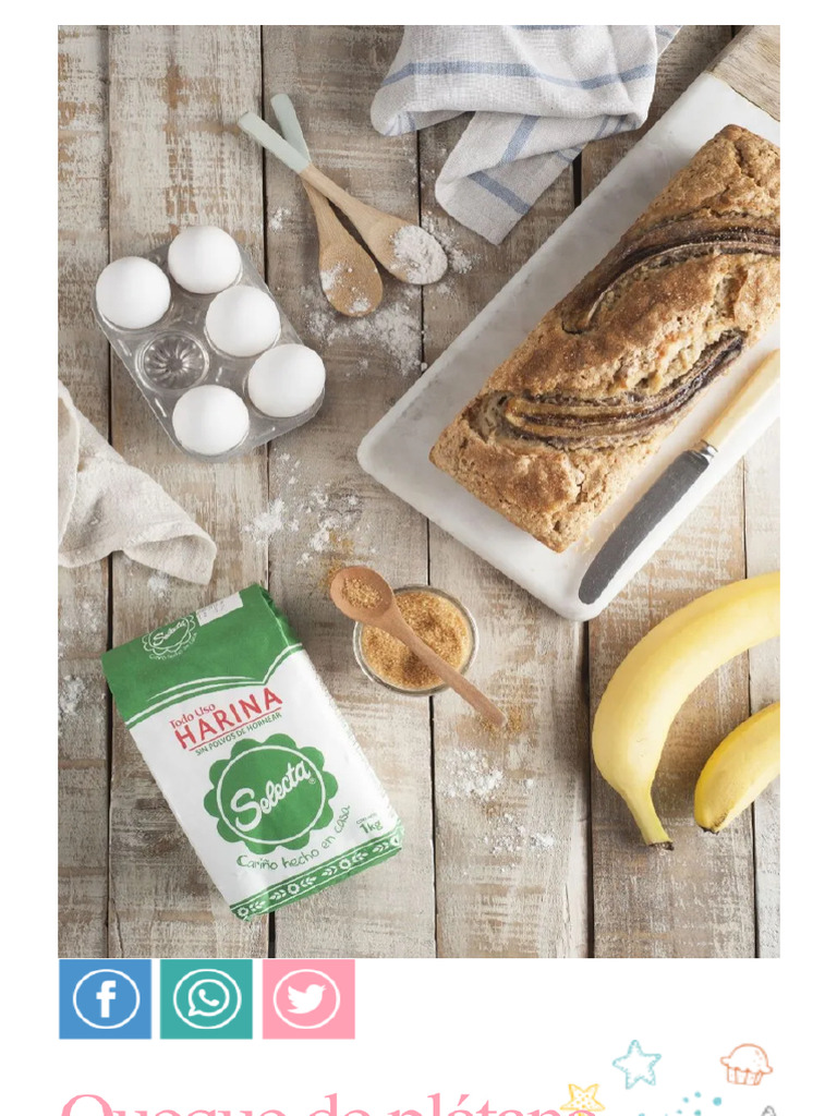 Queque de Platano | PDF