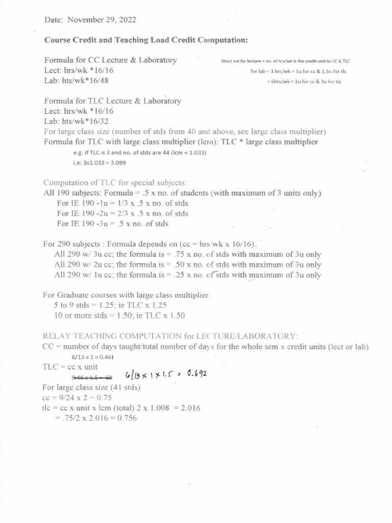 FSR-COMPUTATION-GUIDE | PDF