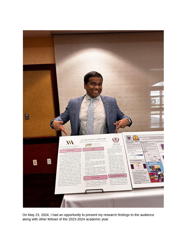 Photos at Fellowship Presantation | PDF