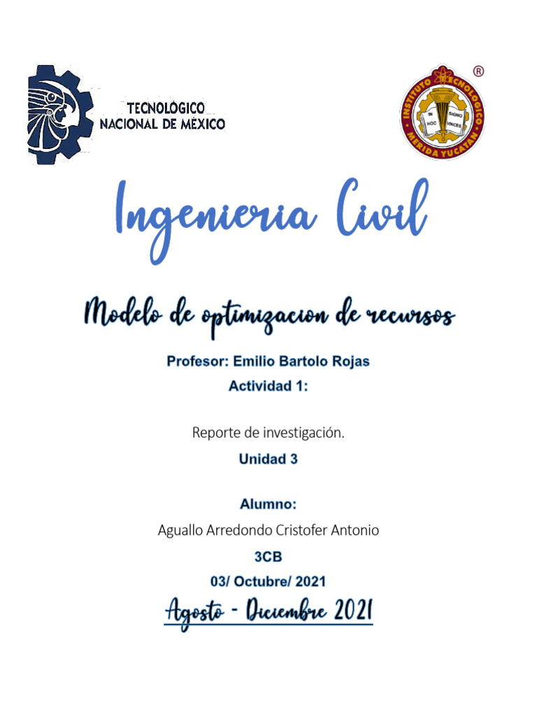 Act1 - U3 - Reporte de Investigación | PDF | Transporte