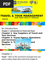 Module TPC 103 Travel & Tour MNGT Module 1 | PDF | Tourism | Travel Agency