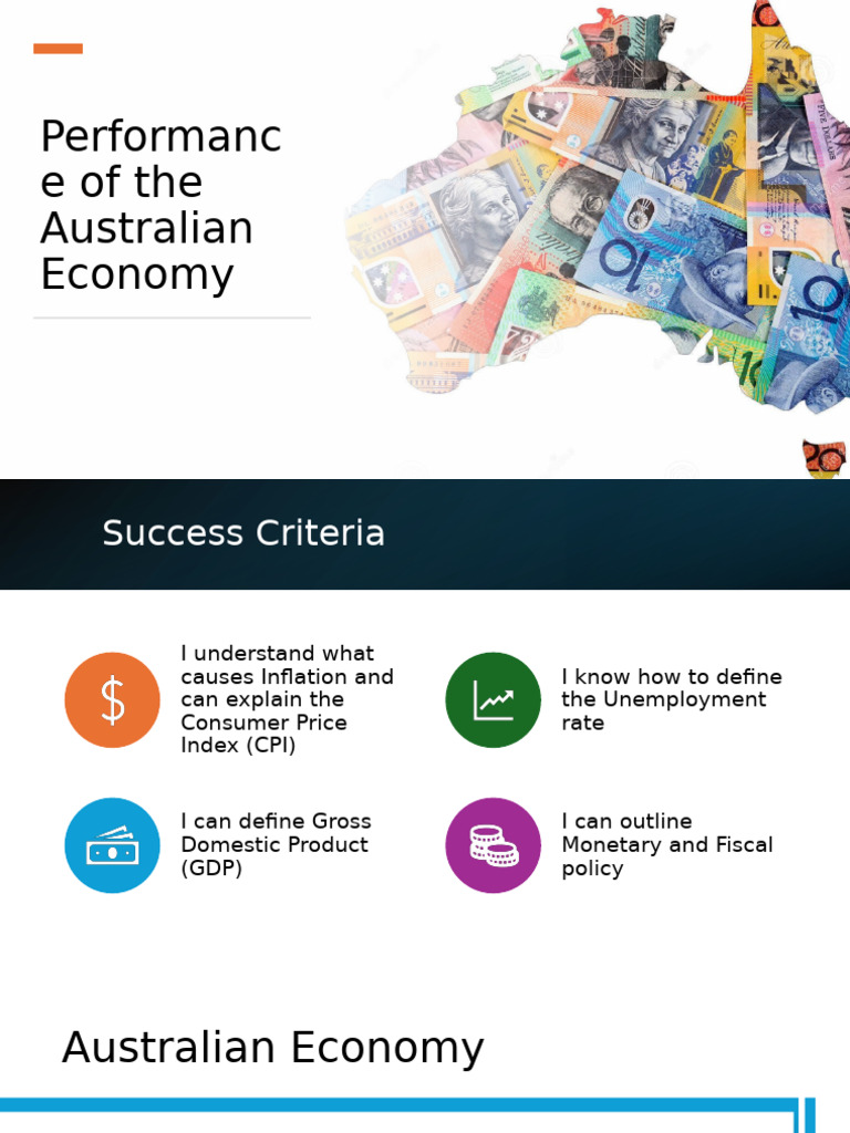 Measuring The Performance of AUS Economy | PDF | Cost Of Living | Inflation