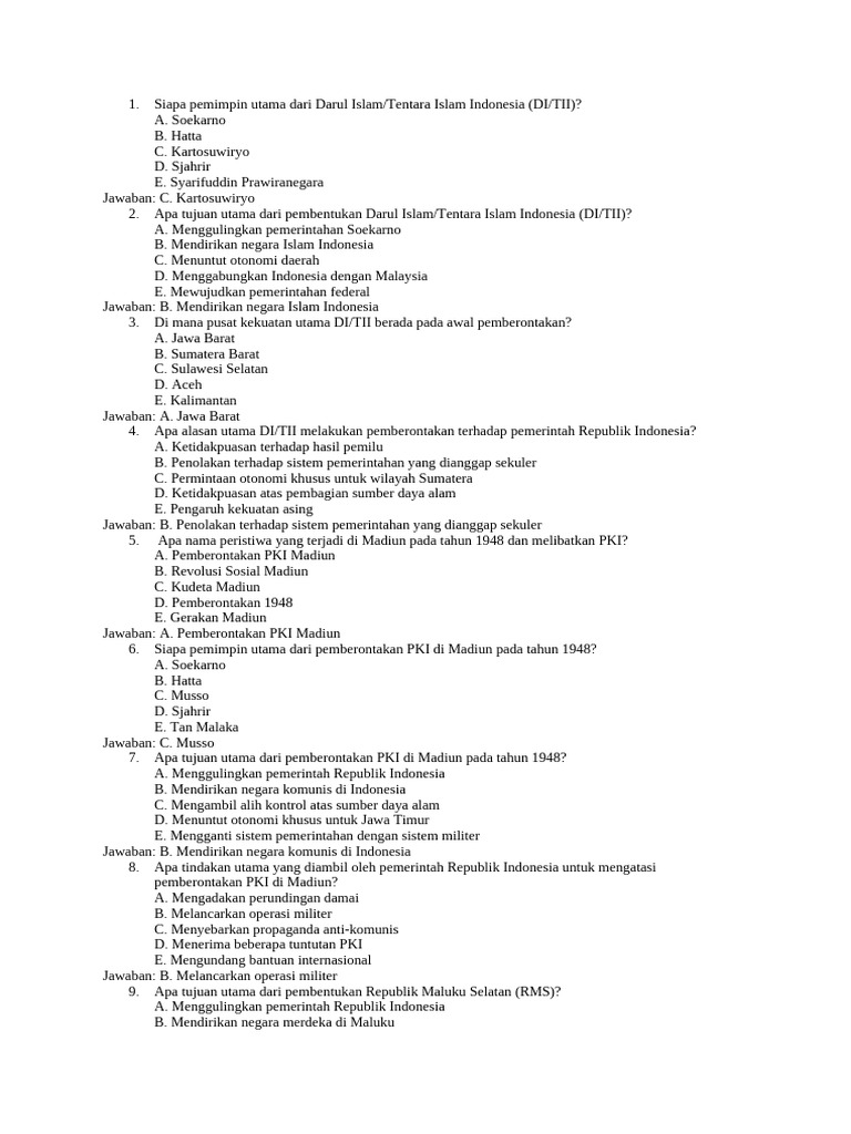 Mentahan Sejarah | PDF