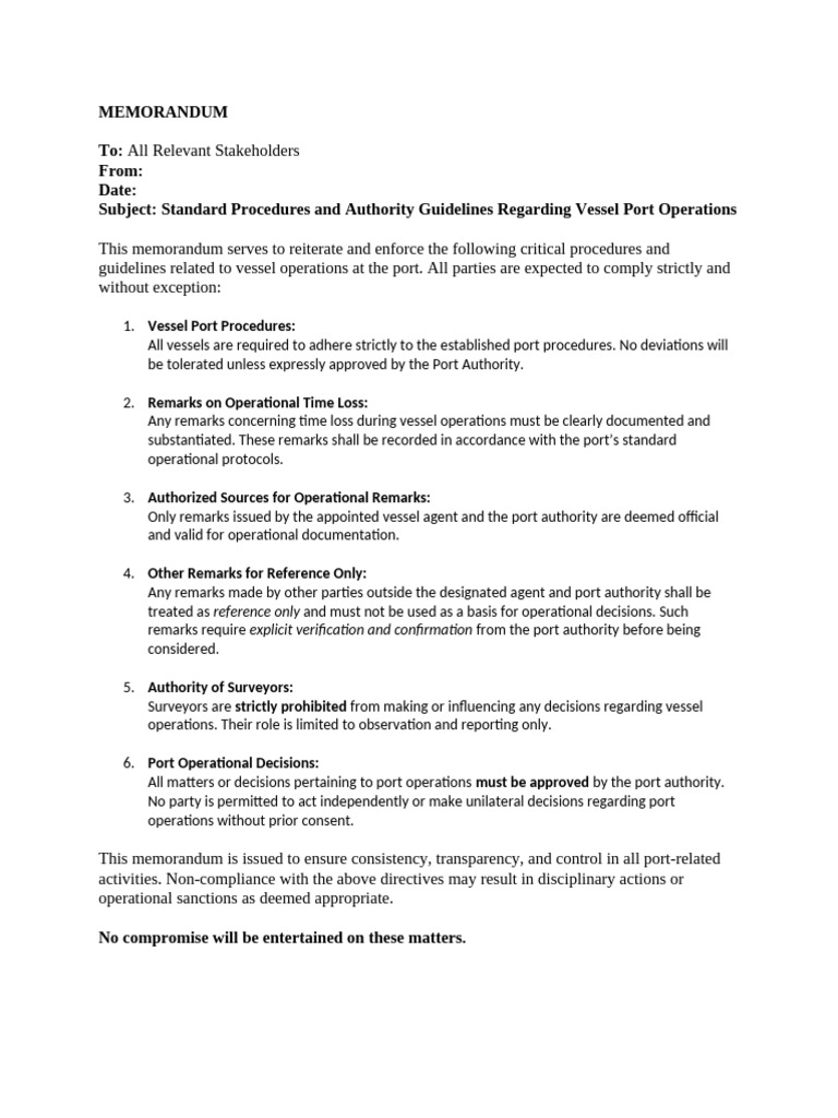 MEMORANDUM Remarks | PDF