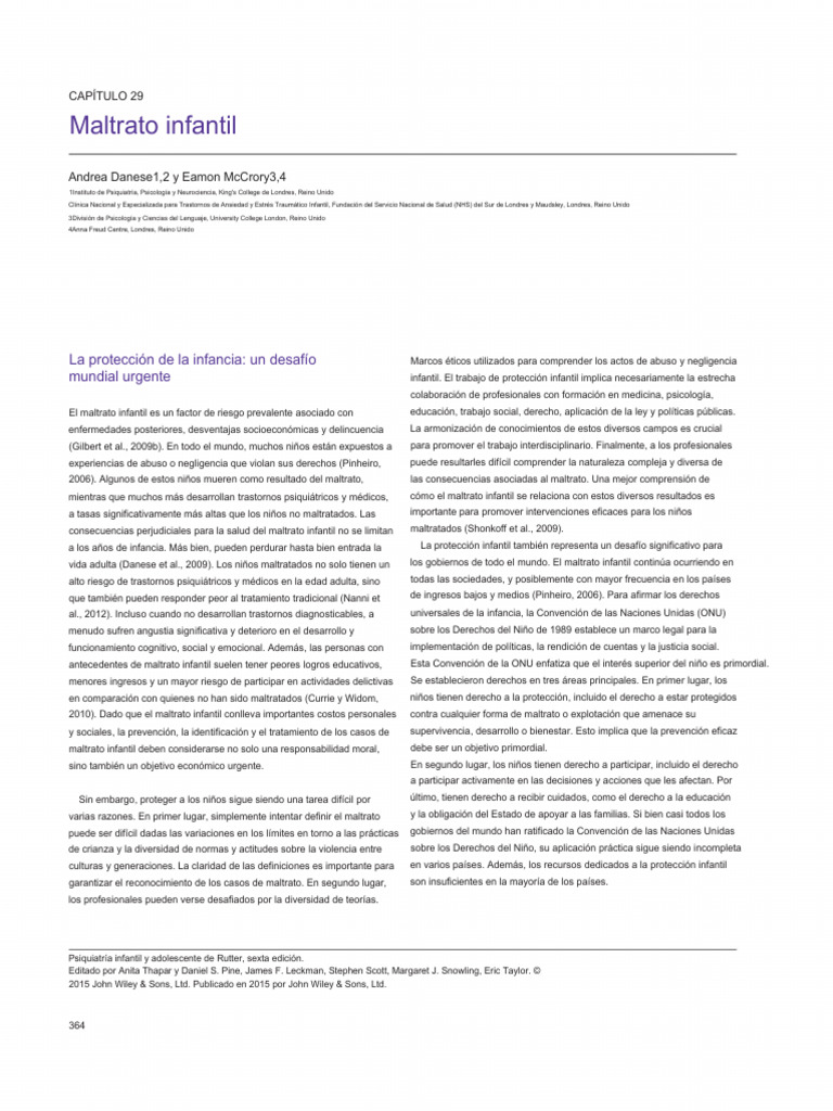 Anita Thapar, Daniel S. Pine, James F. Leckman, Stephen Scott, Margaret ...