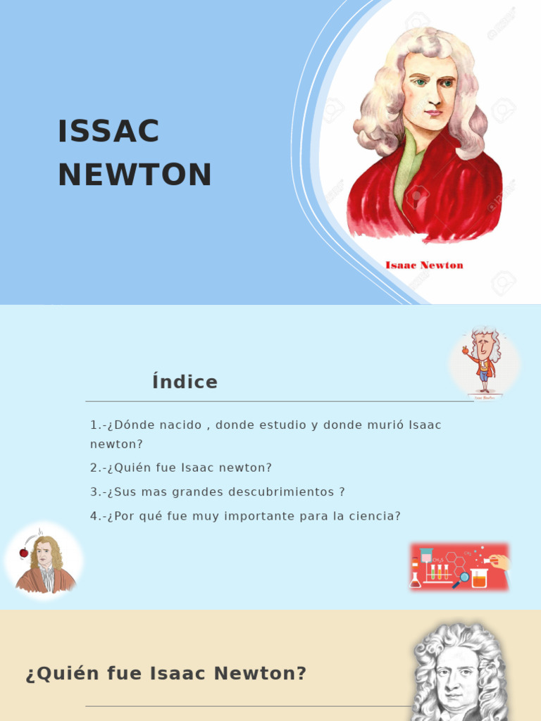 Issac Newton | PDF