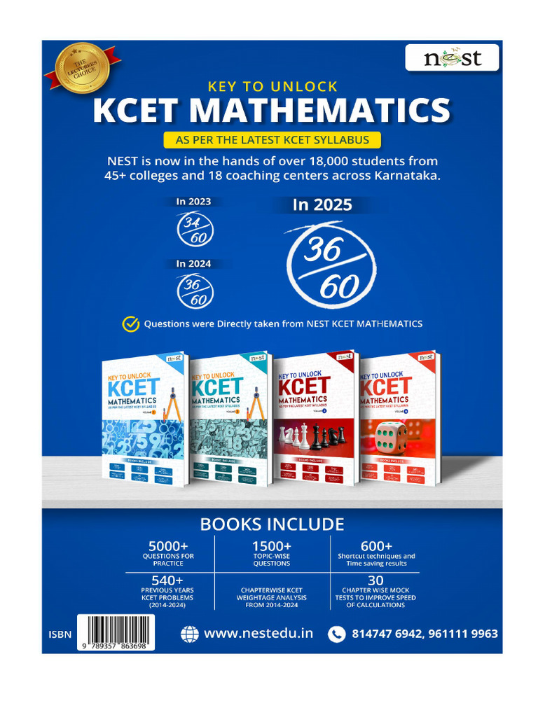 Nest Maths Answer Key | PDF