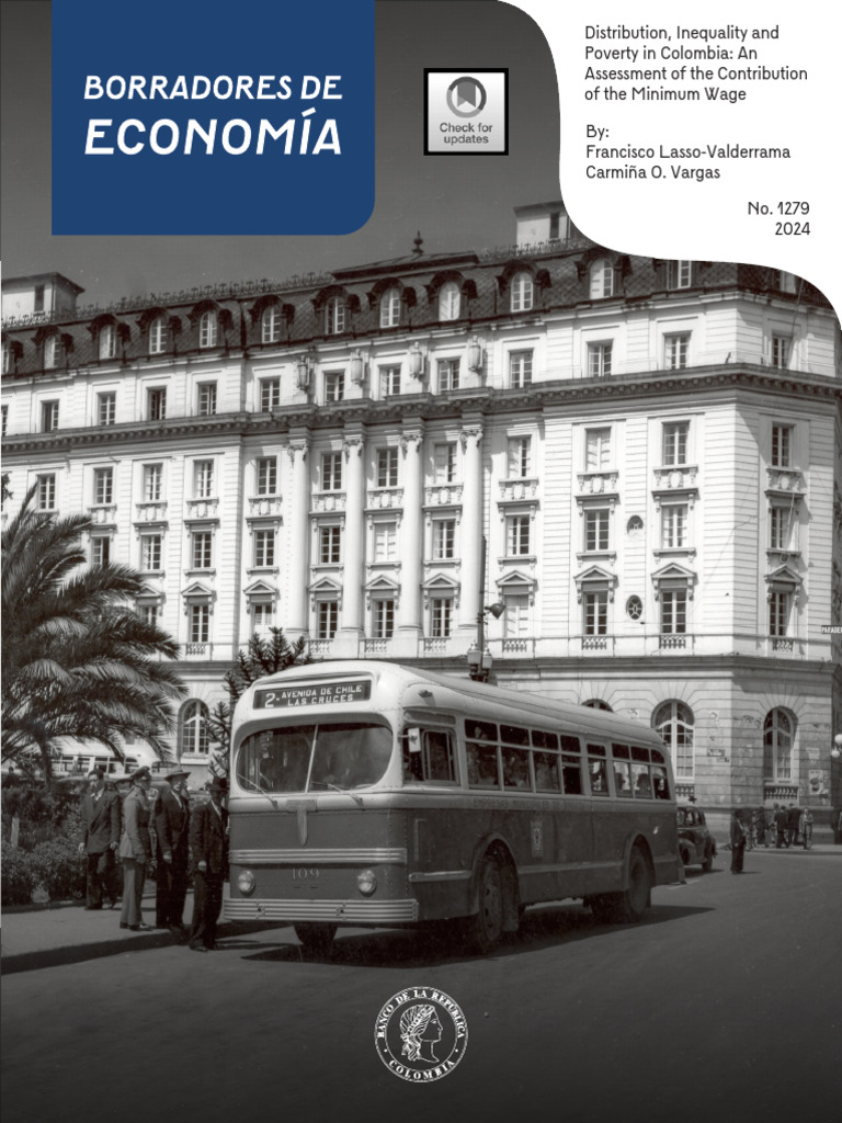 Distribution, Inequality and Poverty in Colombia | PDF | Labour Economics | Income Distribution
