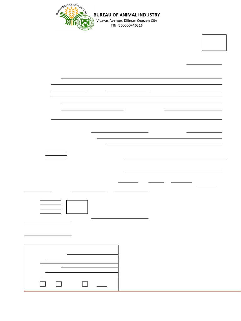 RF FVDB-01 Application For Licensing of Animal Feed Establishment | PDF
